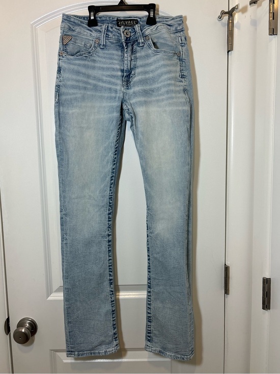 Salvage | Jeans | Salvage Light Blue Straight Leg Jeans 226 | Poshmark